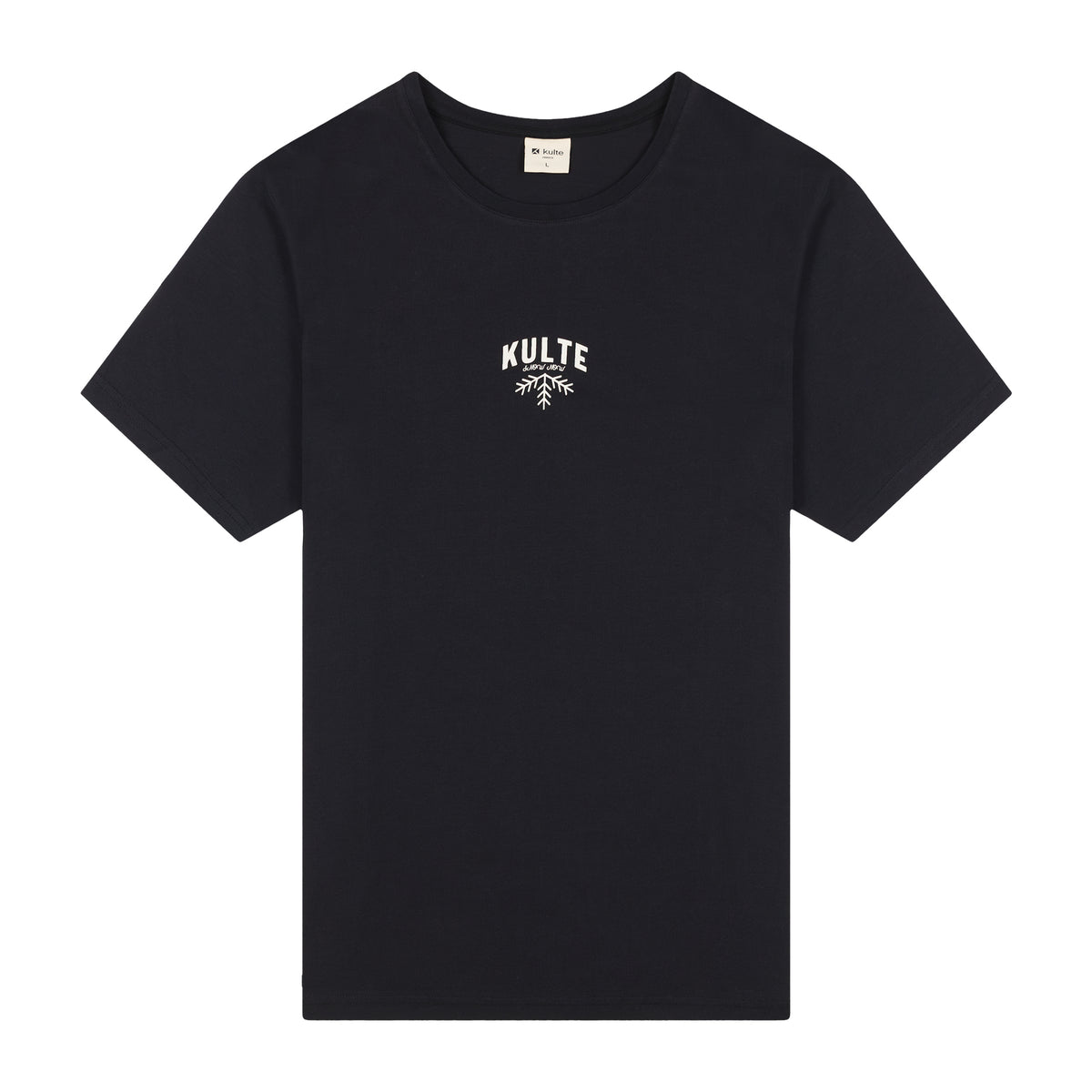 TEE SHIRT FLOCON BLACK – KULTE